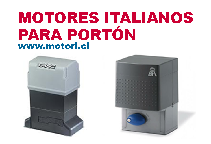 Motores para Portones Italianos